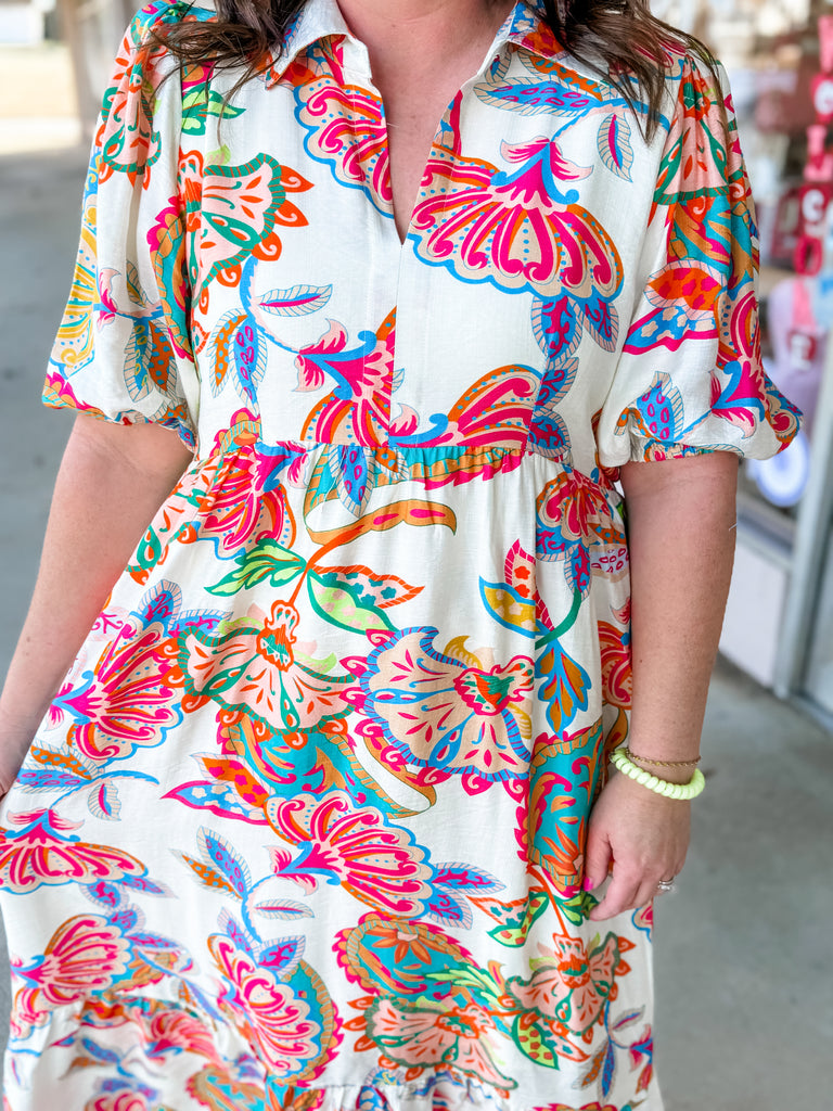 Palm Vista Dress – Just a Small Town Girl
